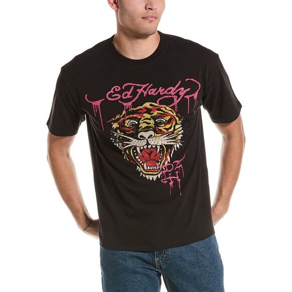 Ed Hardy | Shirts | Ed Hardy Limited Edition Retro Tiger Tshirt | Poshmark